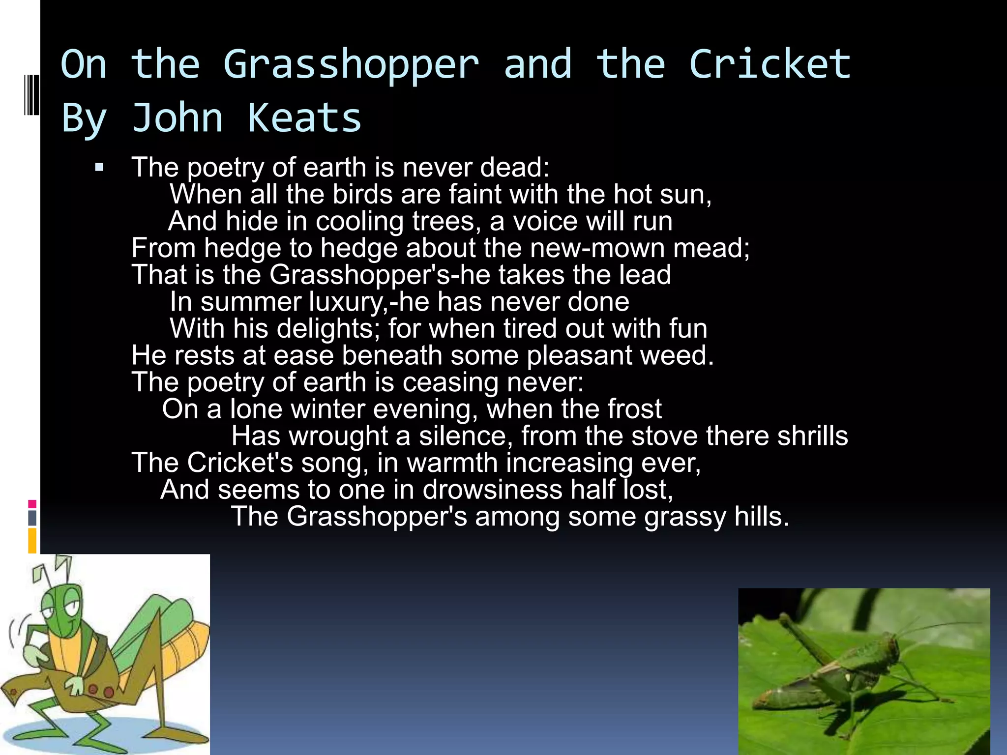 The grasshopper and the cricket.ppt | Cricket | Sports