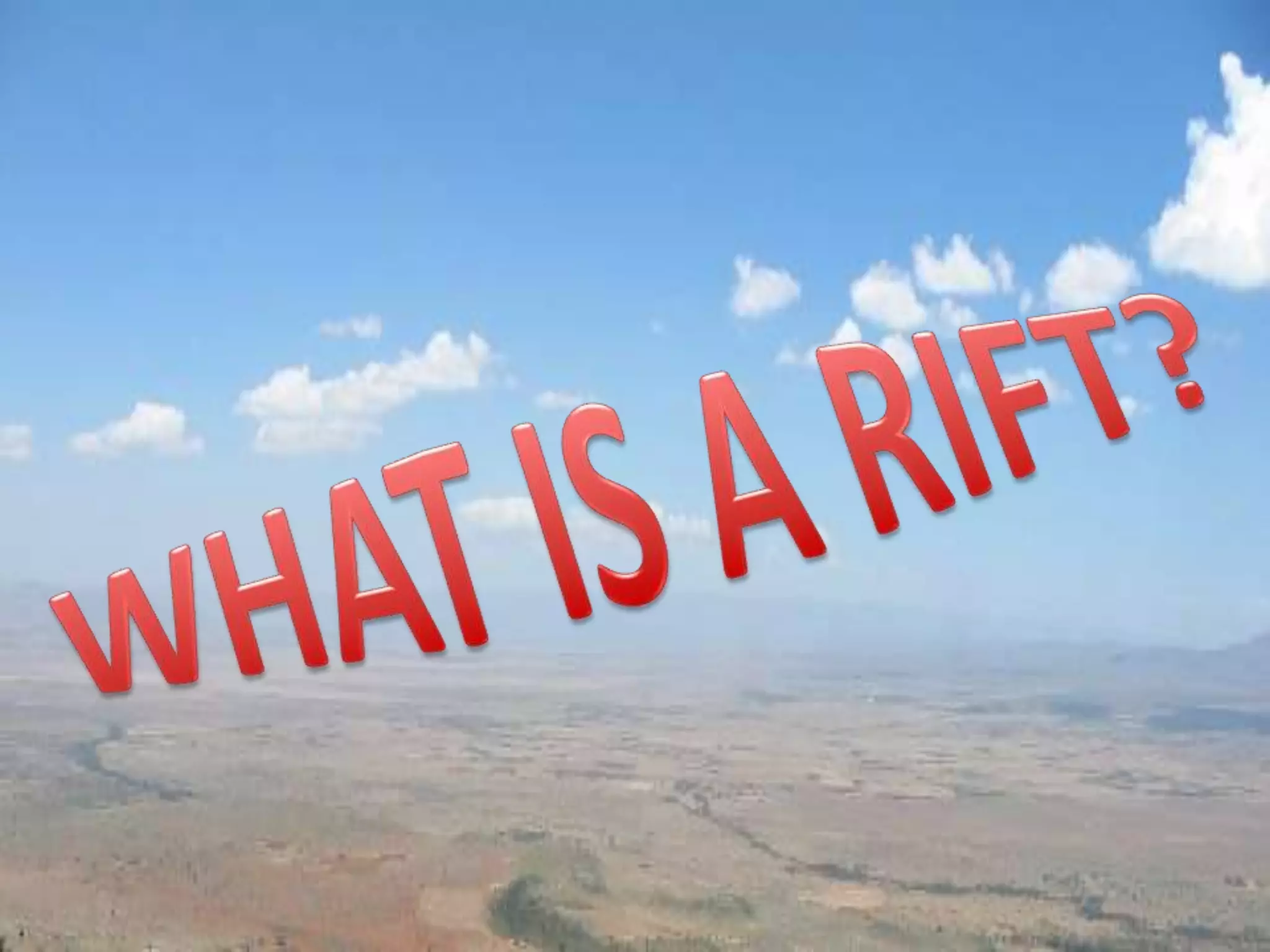 The great african rift valley (IHE project) | PPTX