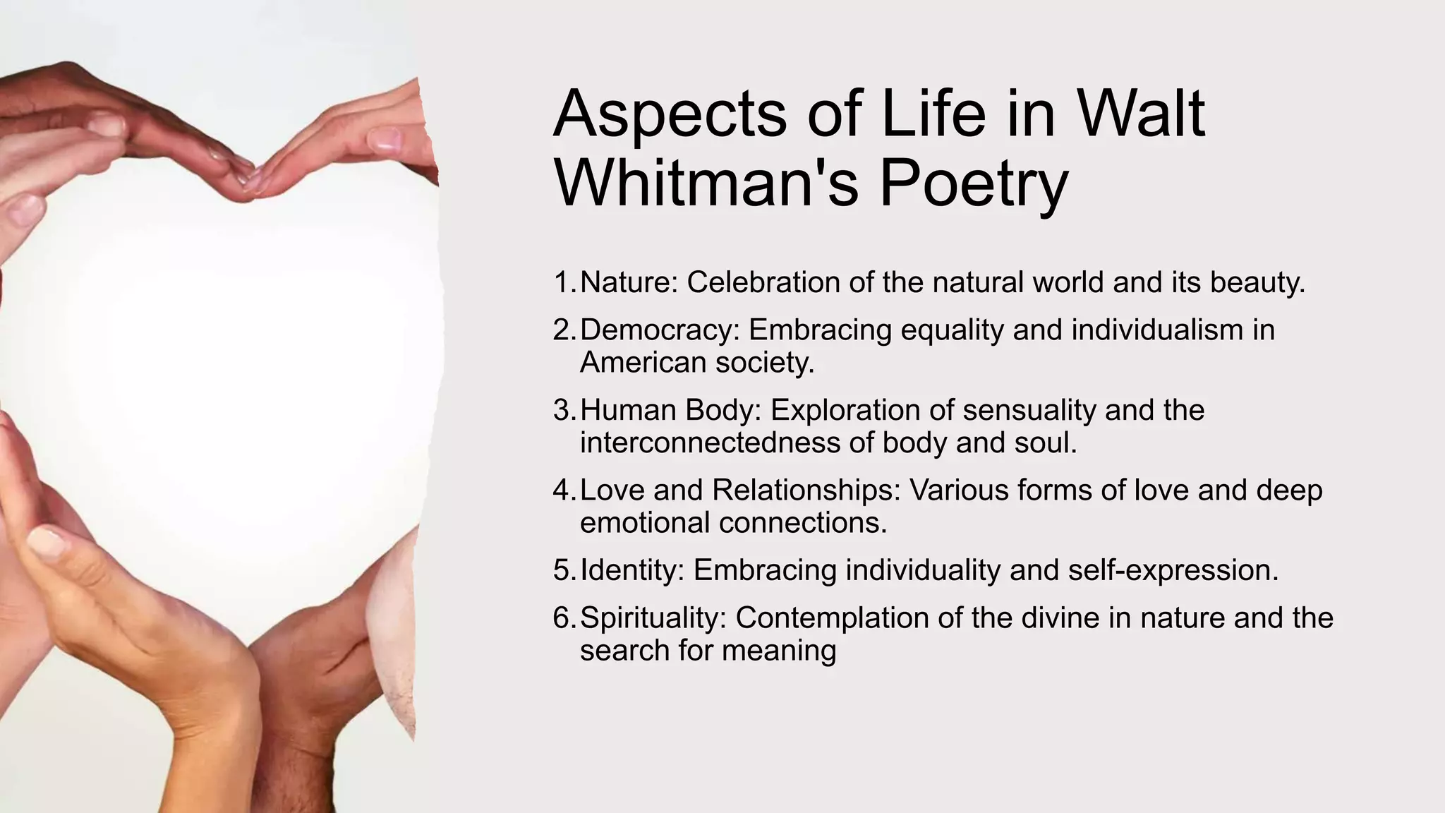 The Great American Poet Walt Whitman.pptx