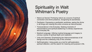 The Great American Poet Walt Whitman.pptx