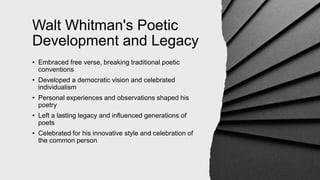 The Great American Poet Walt Whitman.pptx