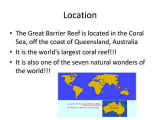 The great barrier reef | PPTX