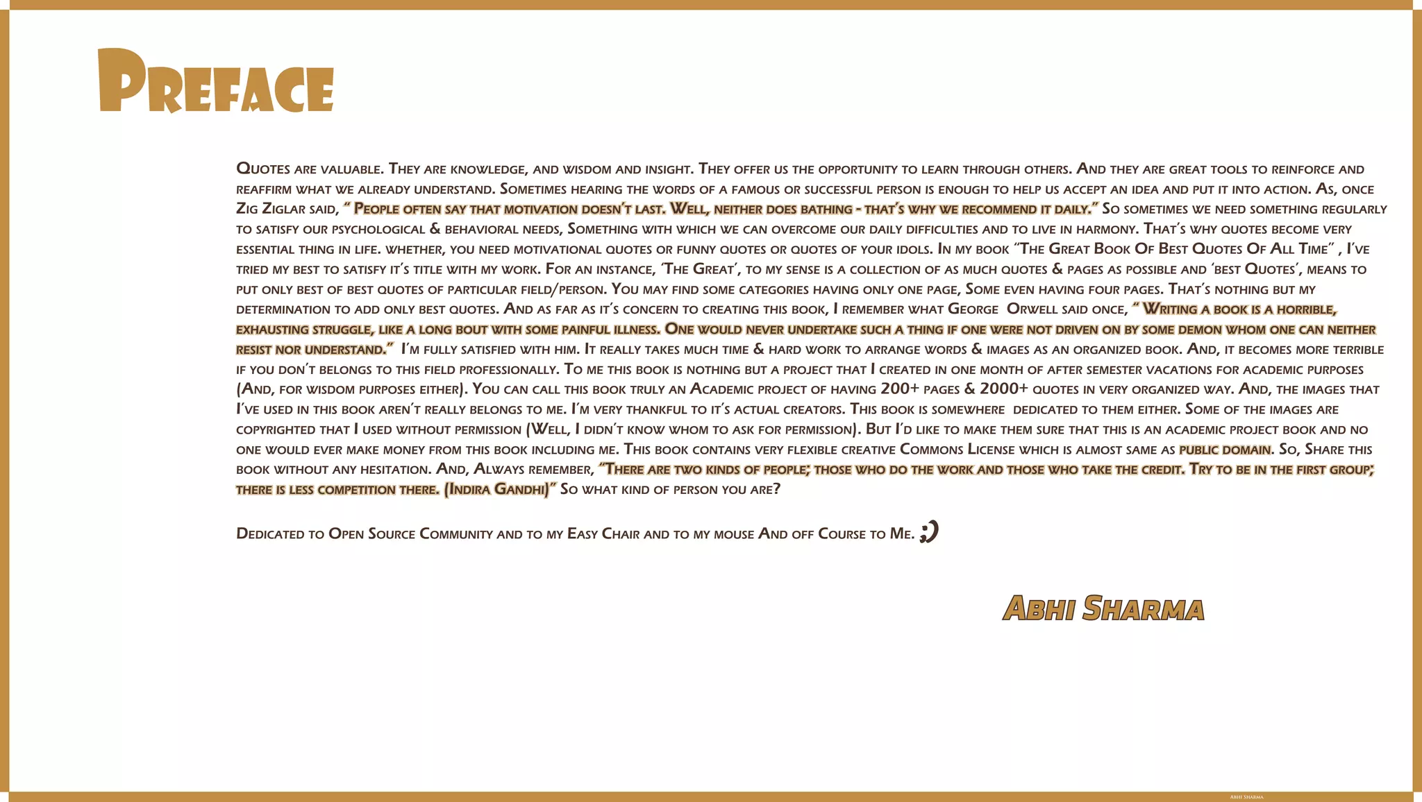 The great book of best quotes of all time. | PDF