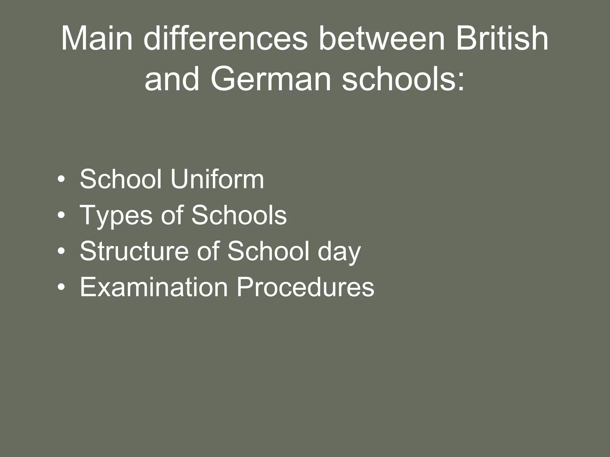 The Great British School System | PPT