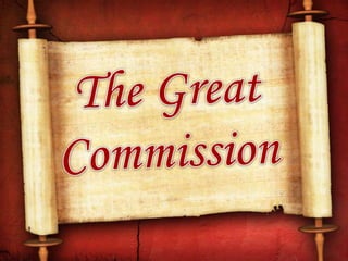 The Great Commission | PPT