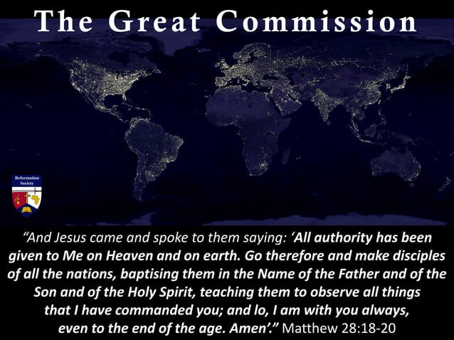 The Great Commission | PDF | Christianity | Religion & Spirituality