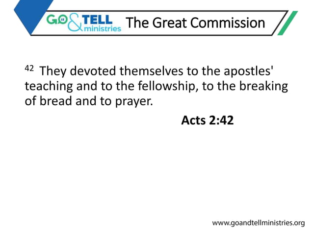 The Great Commission Matthew 28.18.20.pptx | Christianity | Religion ...