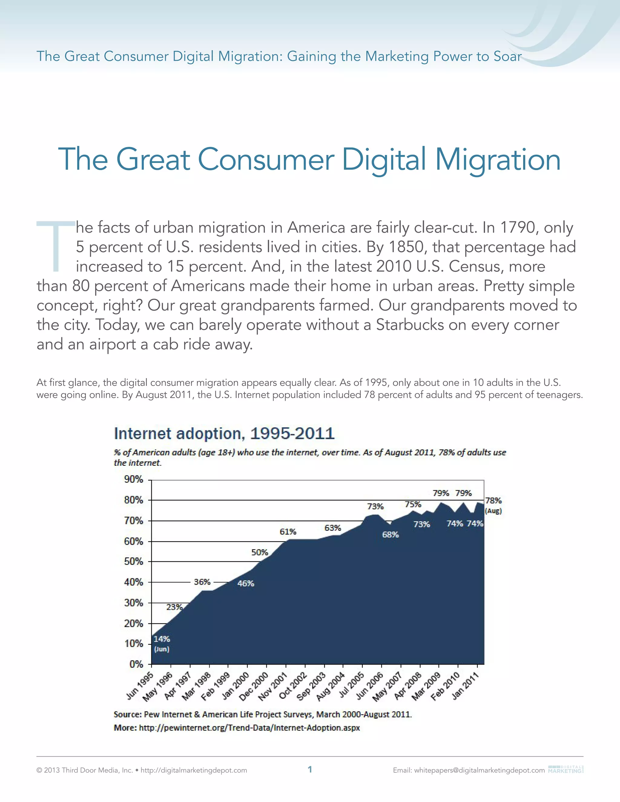 The great consumer digital migration | PDF