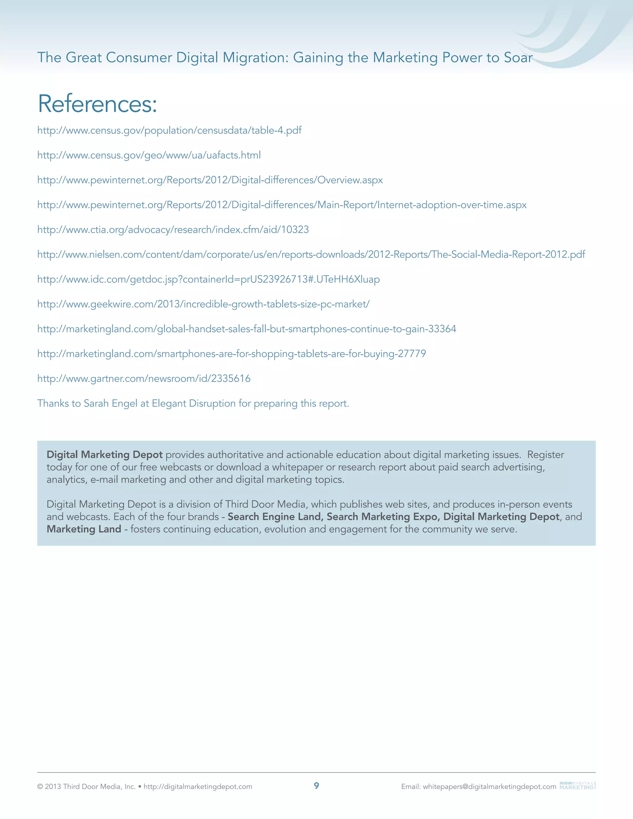 The great consumer digital migration | PDF