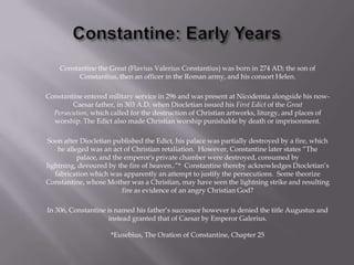 Constantine: The Great Conversion | PPTX