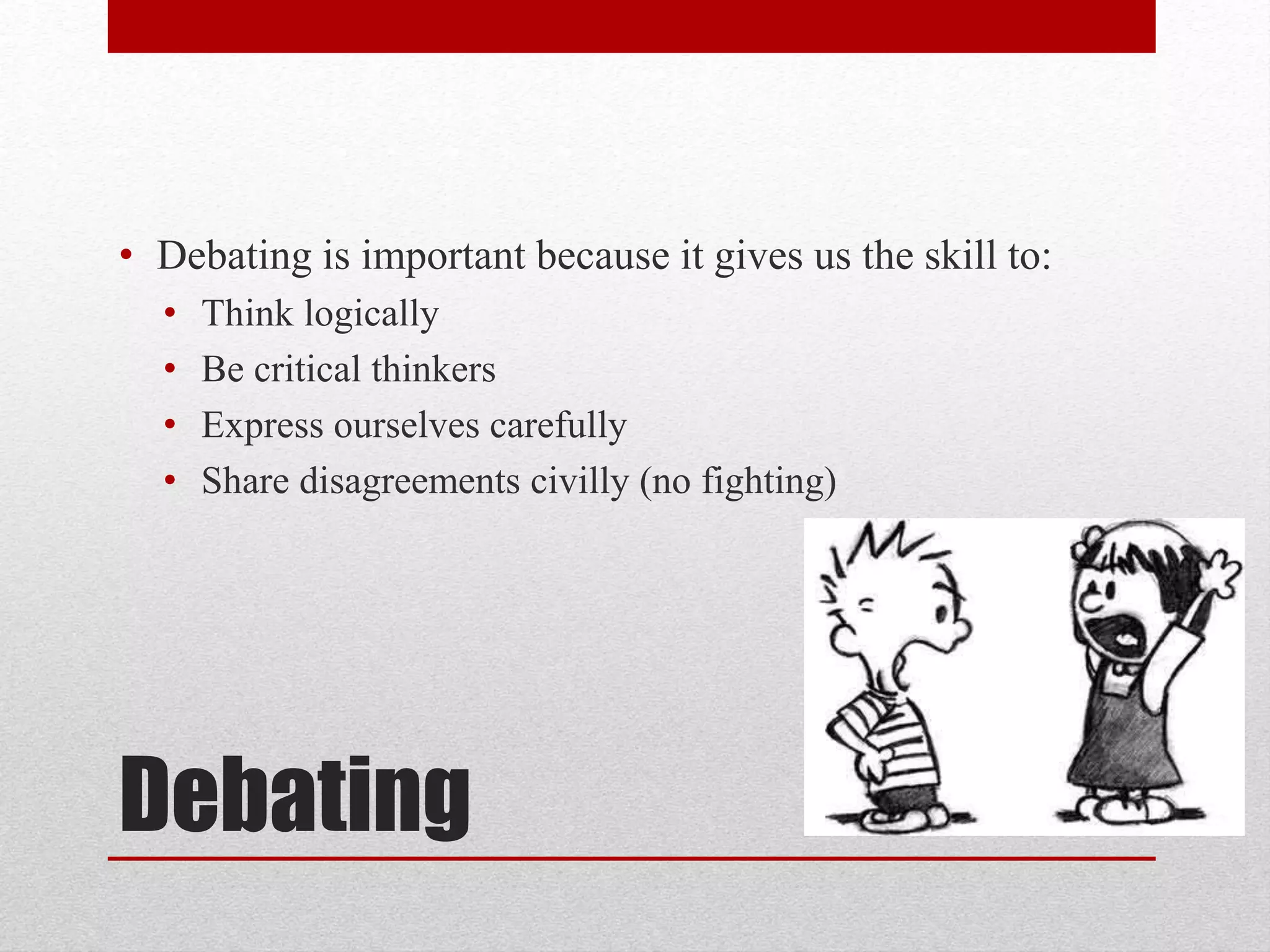 ESL Debate Lesson | PPTX