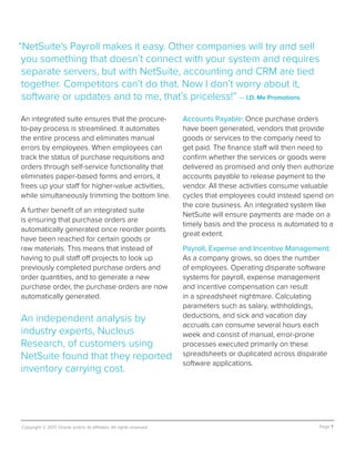One integrated system vs multiple applications | PDF