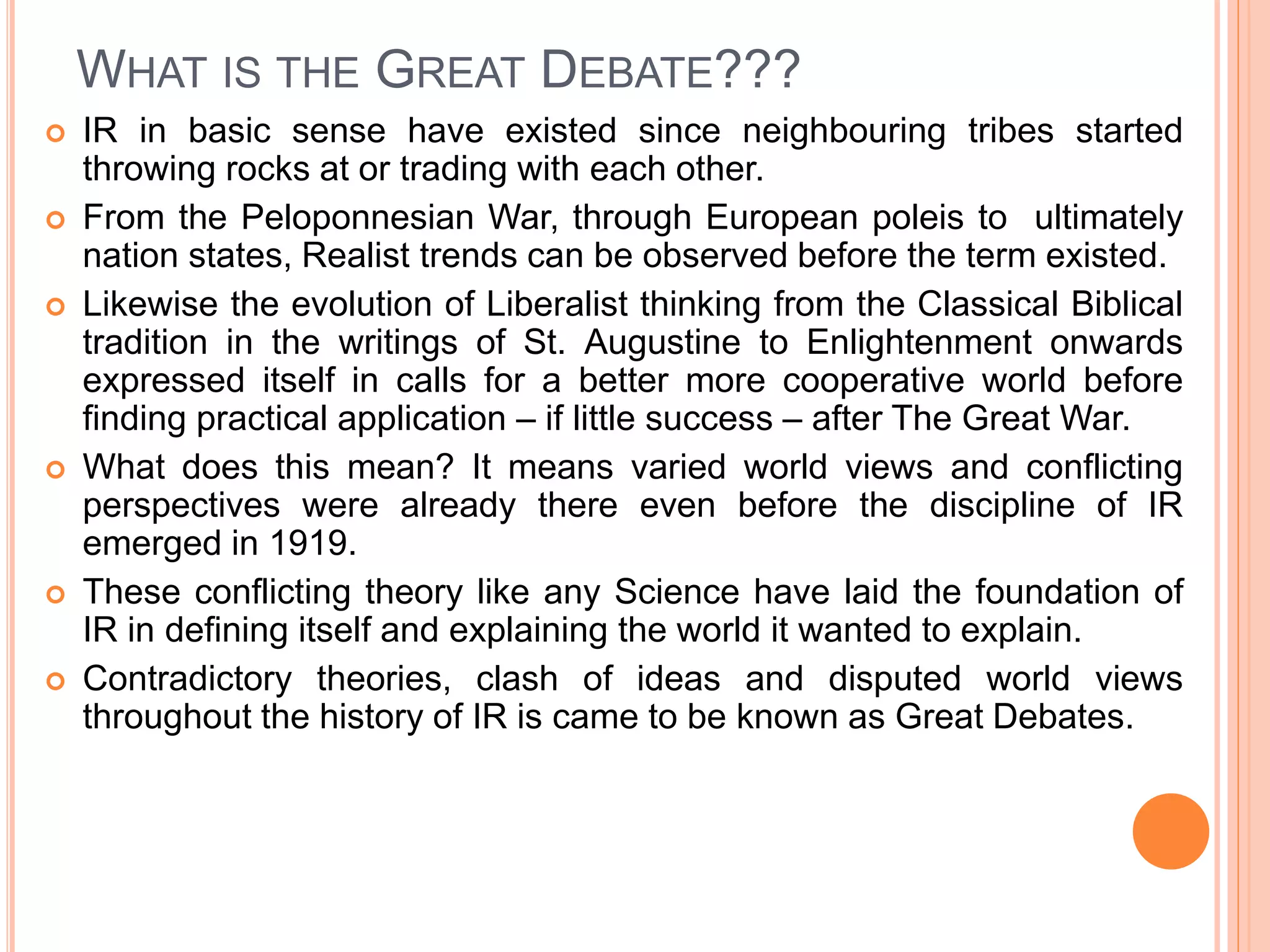 The Great Debates.ppt