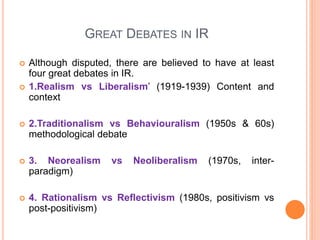 The Great Debates.ppt