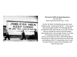 The Great Depression | PPT