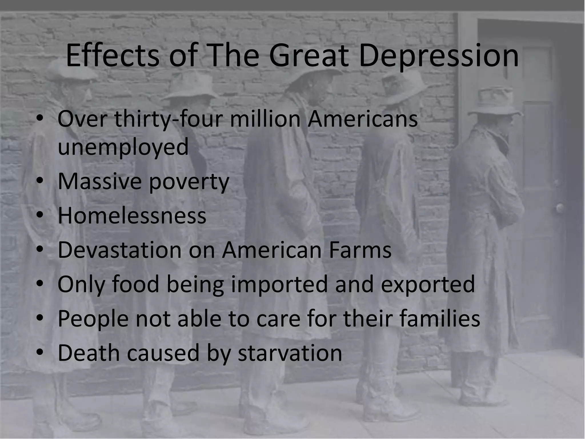 The Great Depression | PPT
