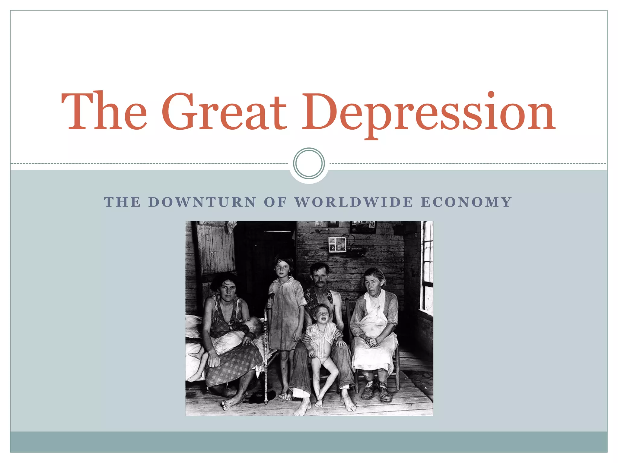 The Great Depression | PPT