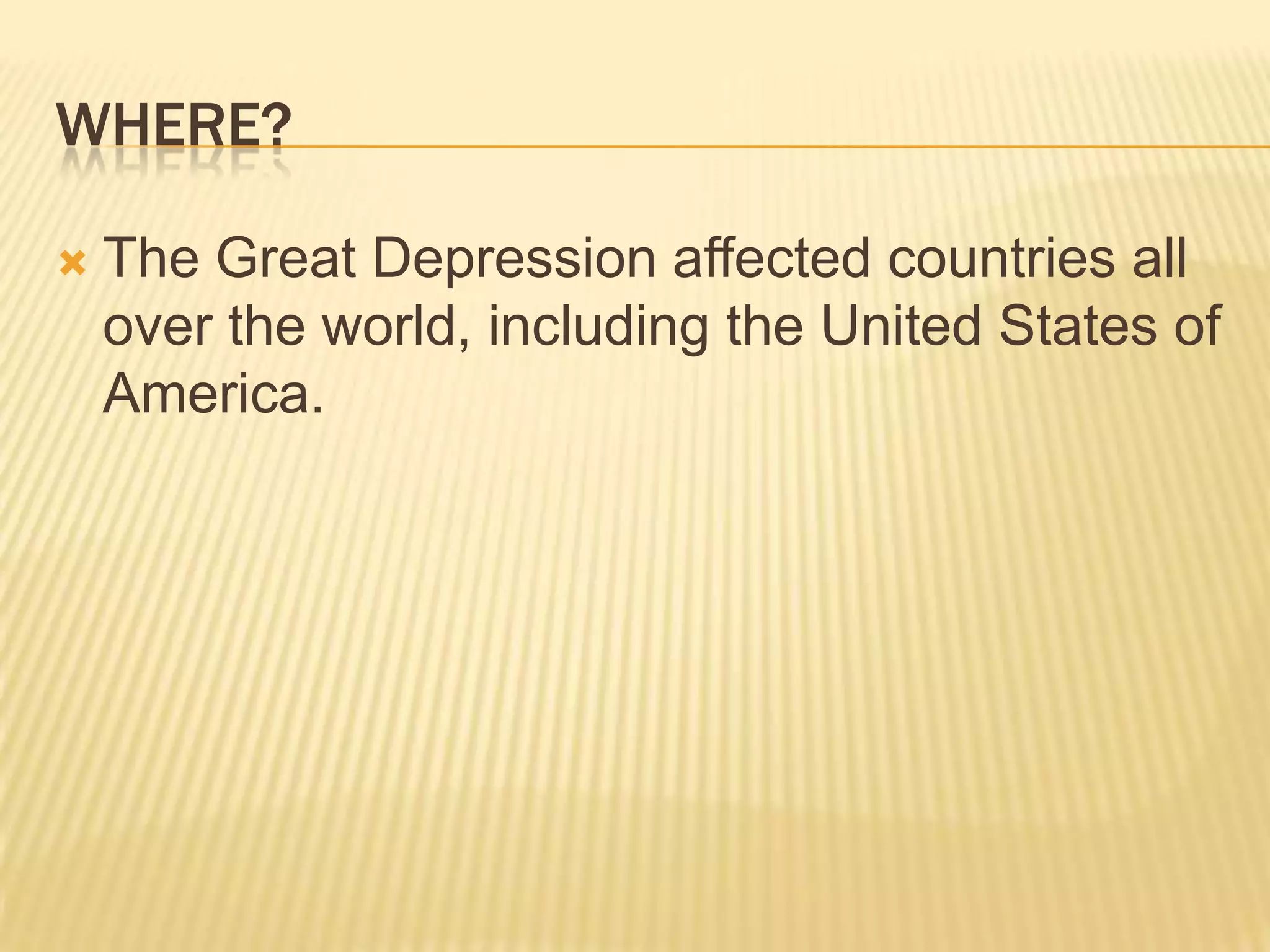 The great depression | PPT