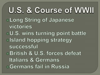 The Great Depression & WWII | PPTX