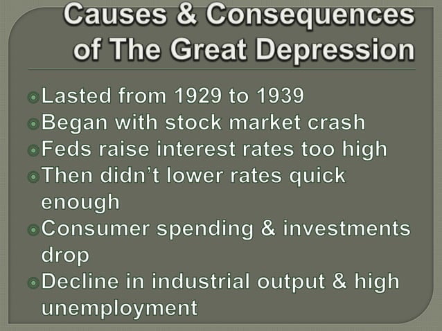 The Great Depression & WWII | PPTX