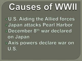 The Great Depression & WWII | PPTX