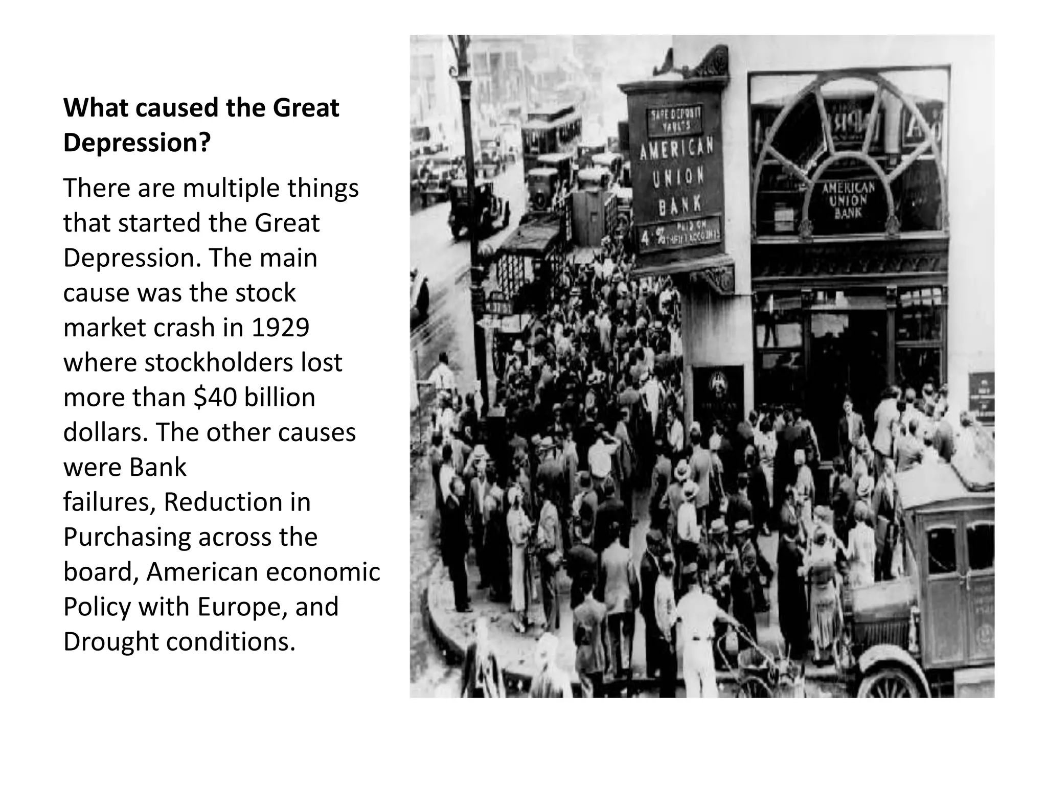 The great depression | PPT