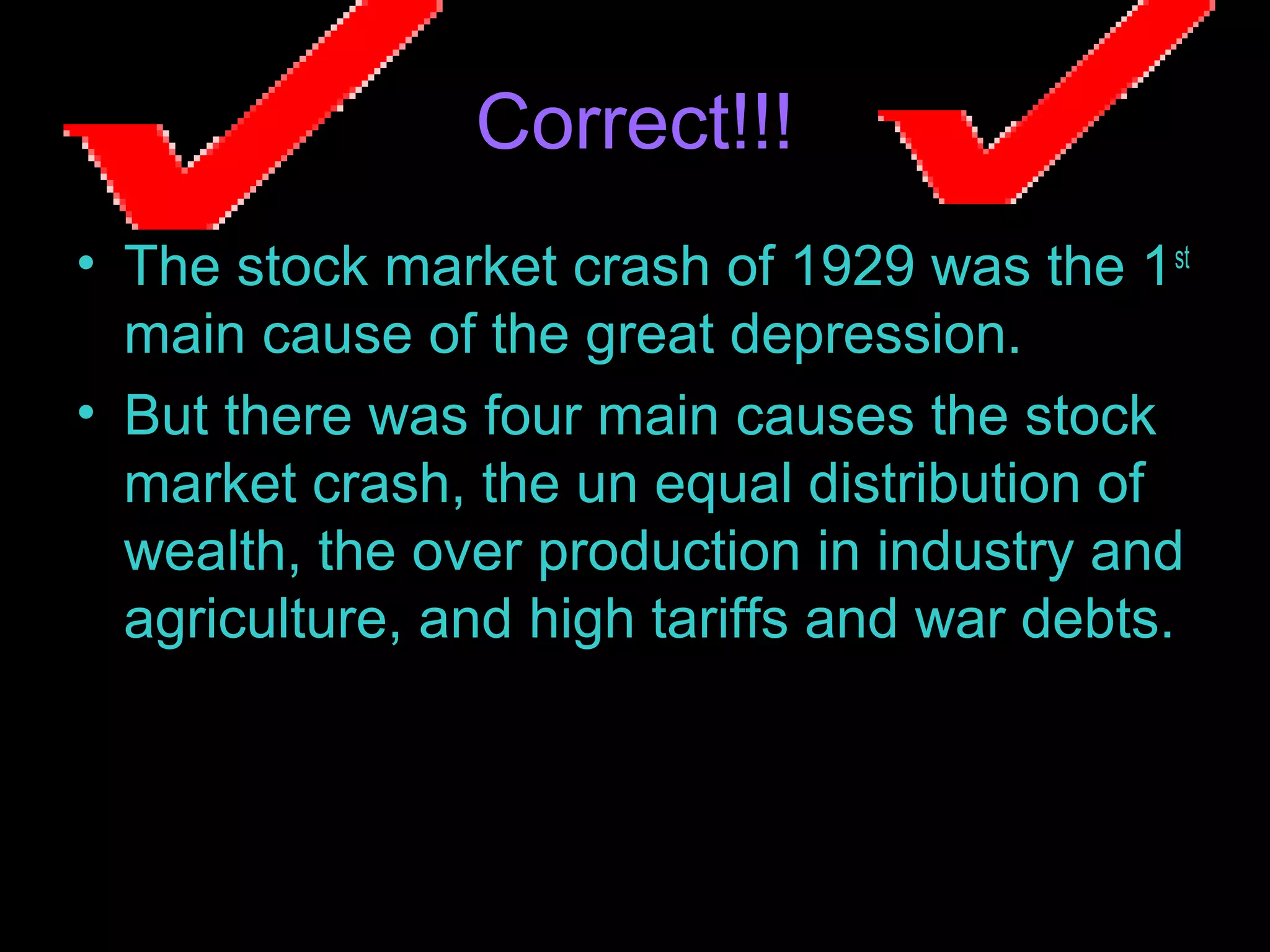 The great depression | PPT