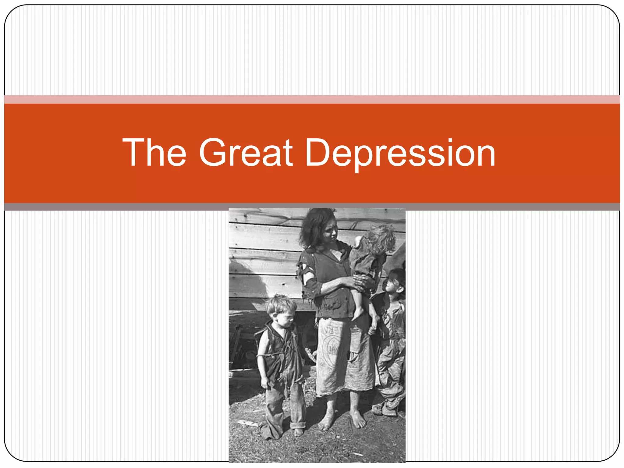 The great depression | PPT