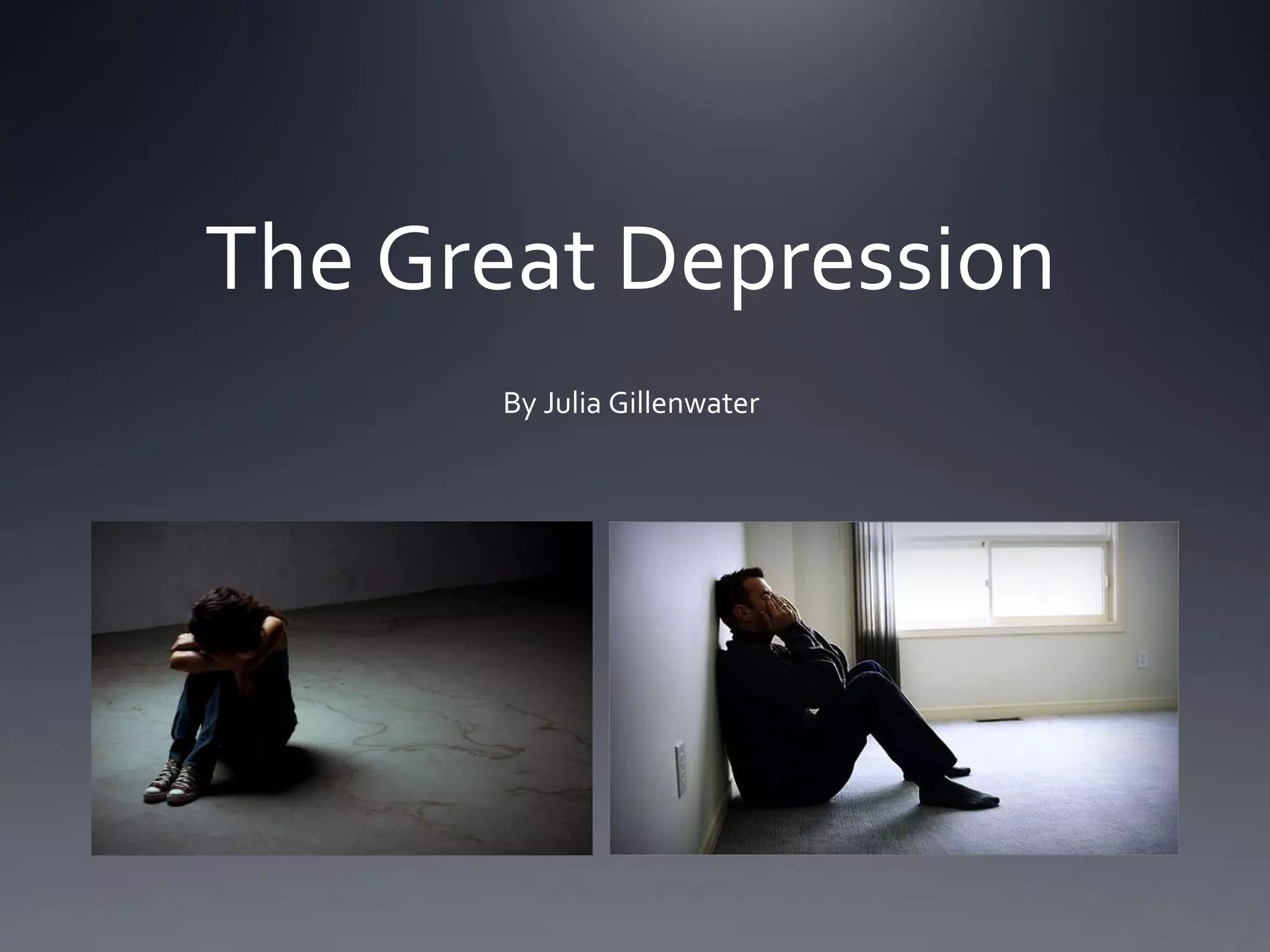 The Great Depression | PPT