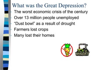 The great depression! | PPTX