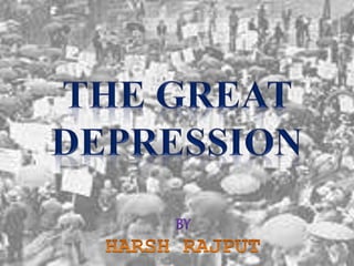 The great depression | PPTX