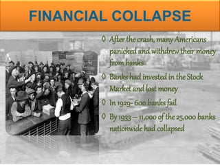 The great depression | PPTX