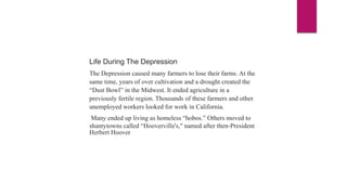 The great depression | PPT