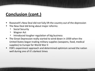 The great depression | PPT