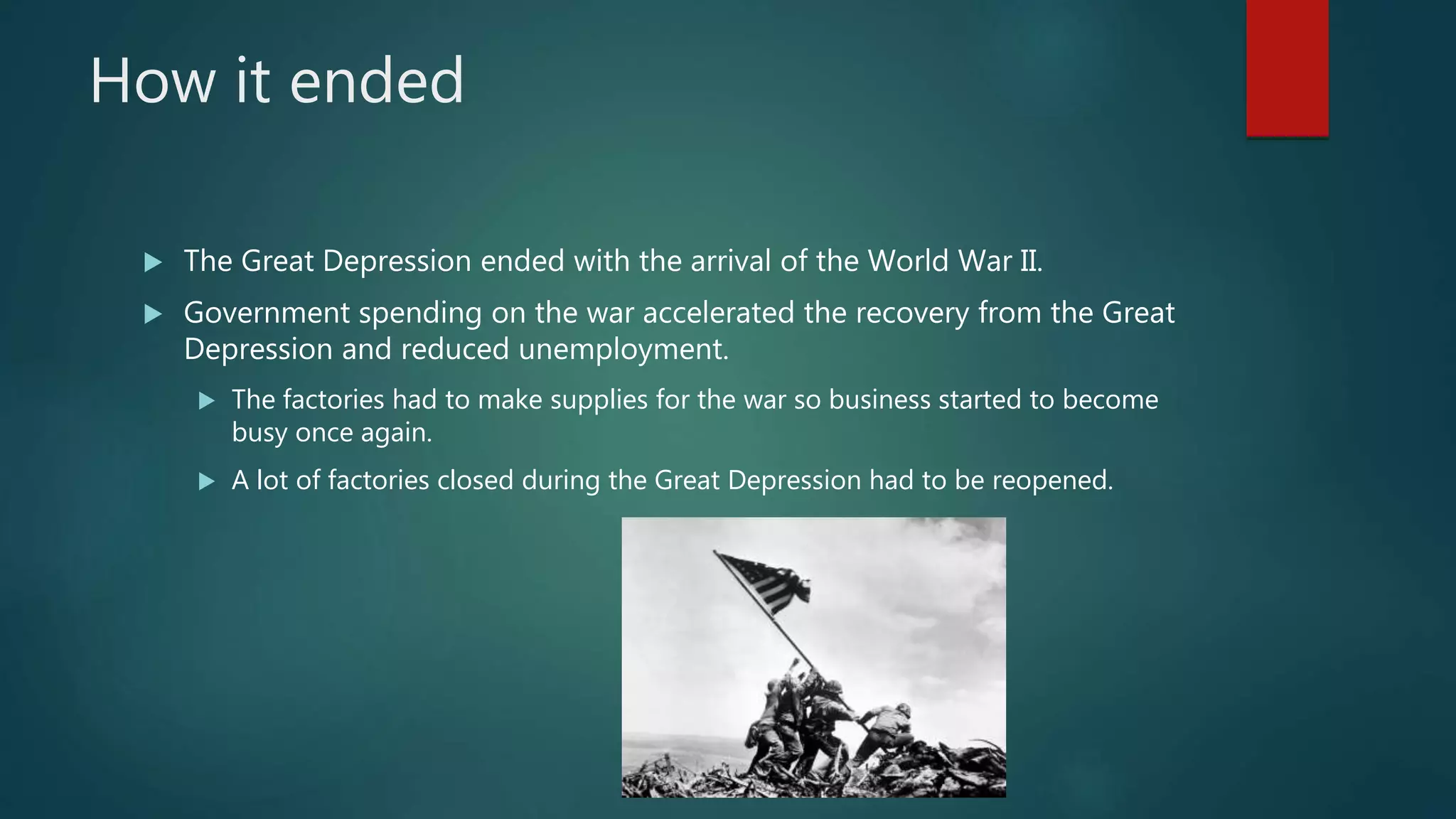 The great depression | PPTX