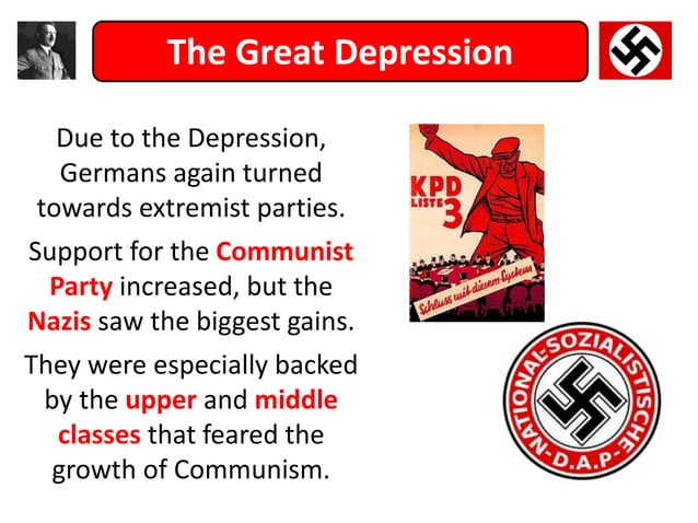 Hitler and Nazi Germany - The Great Depression | PPTX | Economy ...