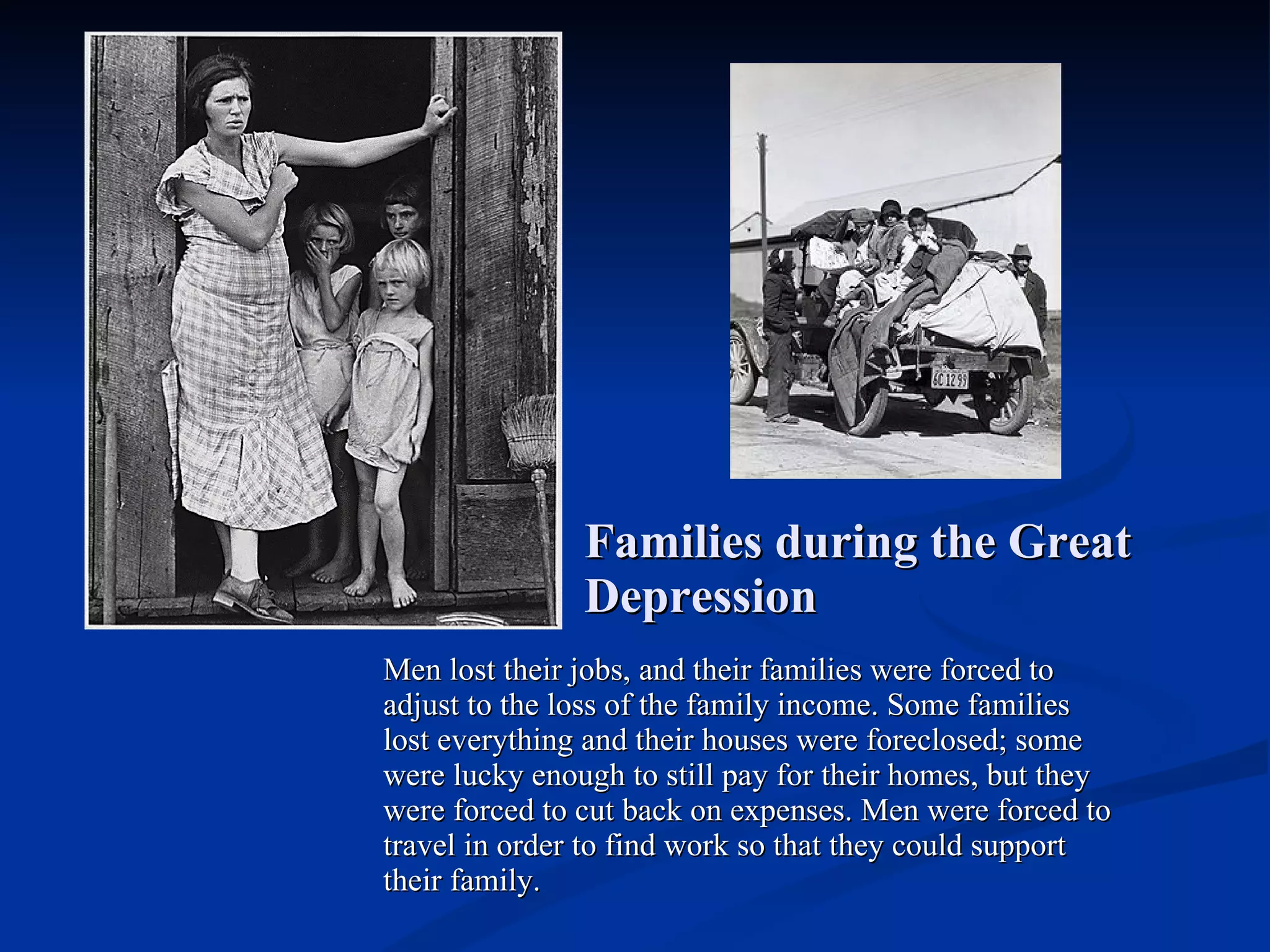 The Great Depression | PPT | Economy | Business and Finance