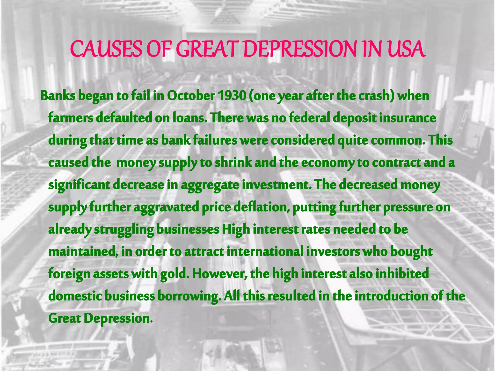 The Great Depression | PPTX