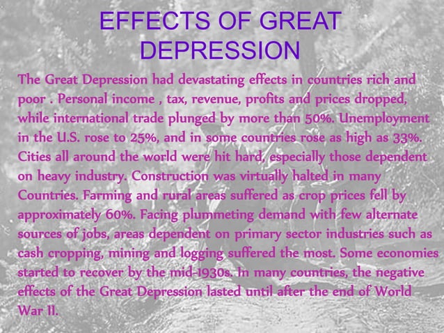 The Great Depression | PPTX