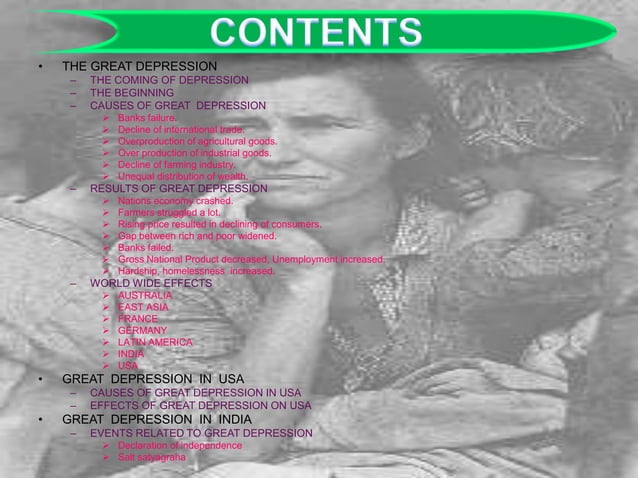 The Great Depression | PPTX