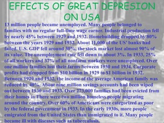 The Great Depression | PPTX