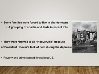 The great depression 1930s | PPTX