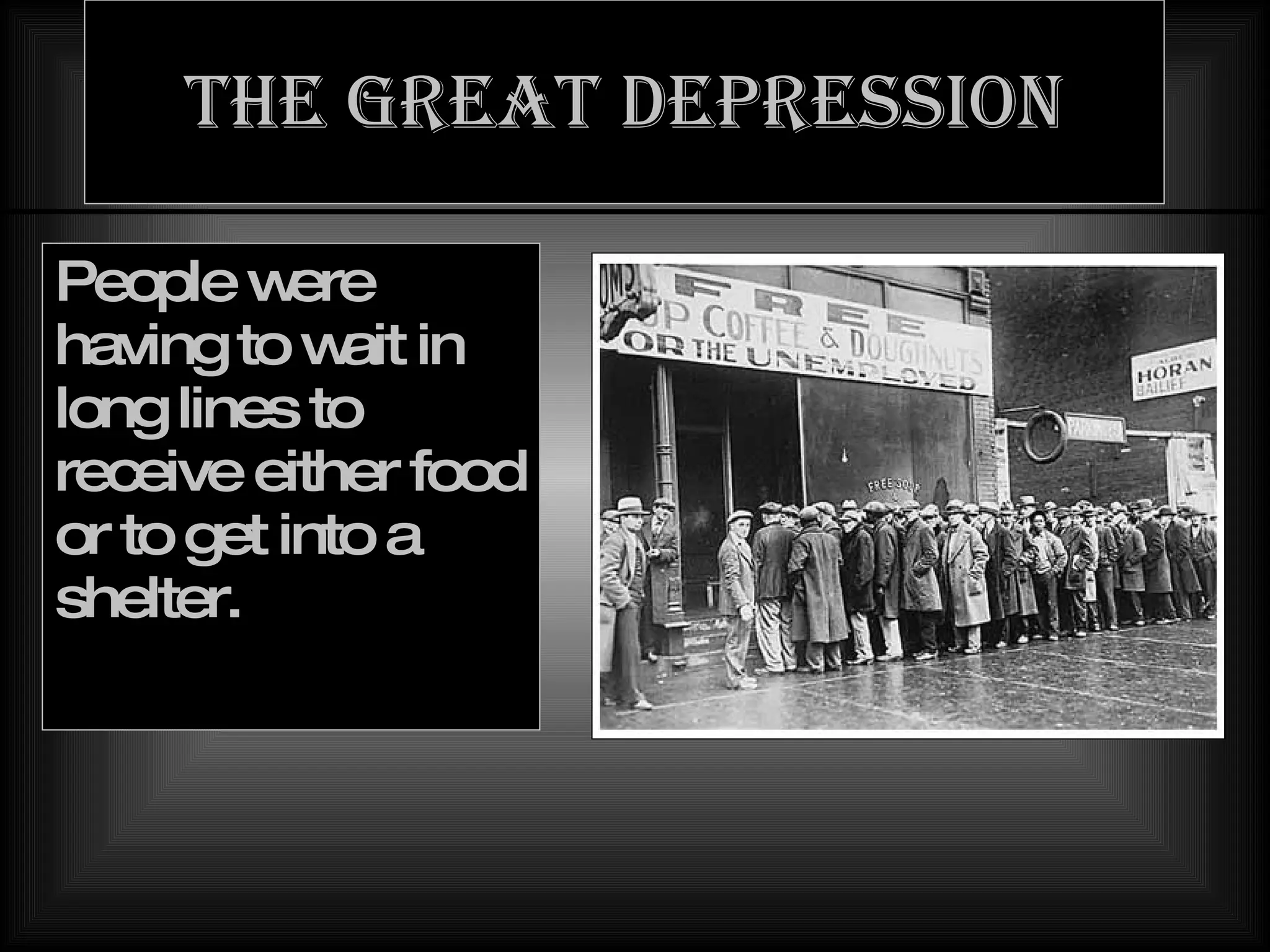 The Great Depression 3 | PPT