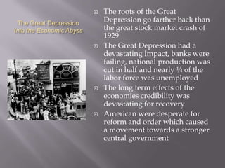 The great depression and world war ii | PPTX