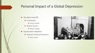 IBMA 2016 - Dr. B Payne - The Great Depression in Canada | PPTX