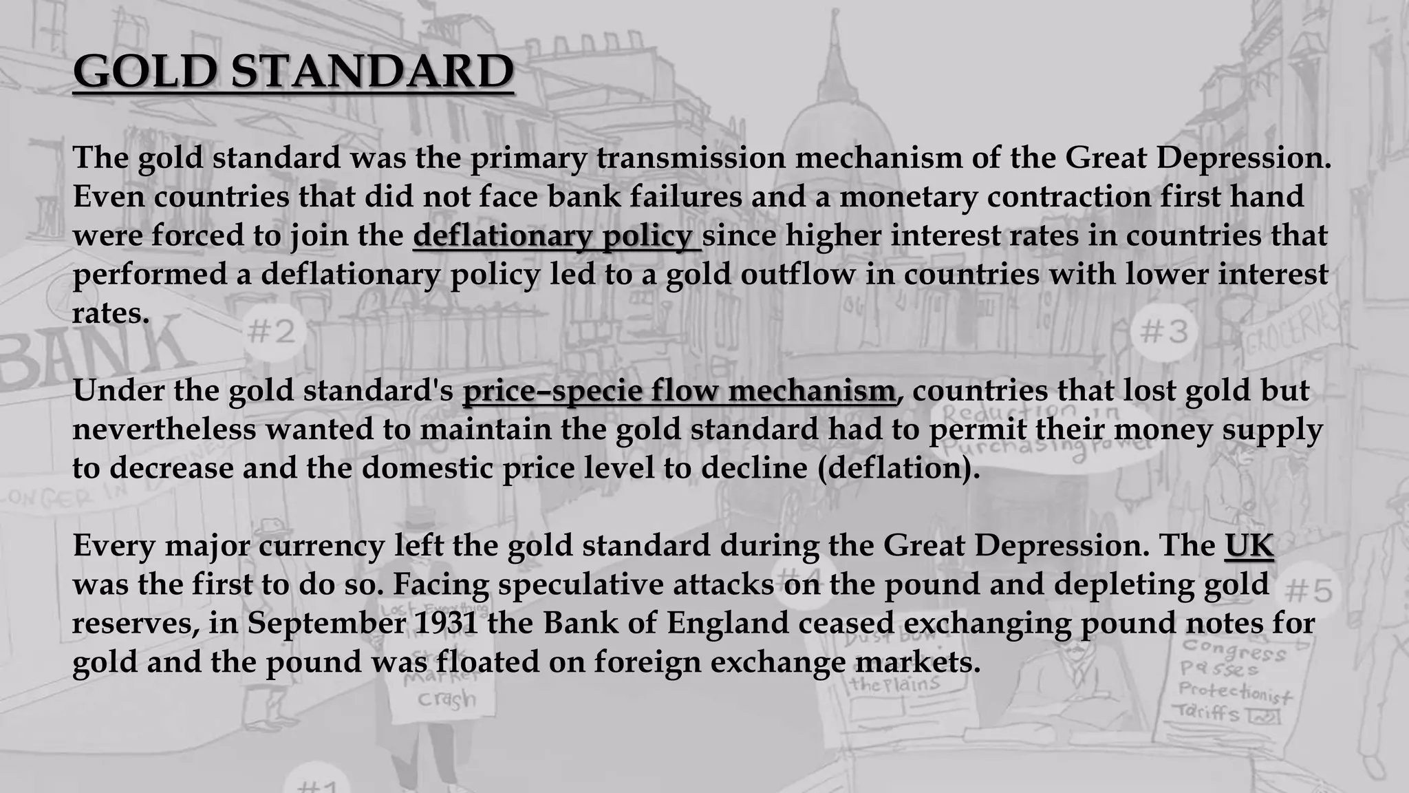 THE GREAT DEPRESSION OF 1929 | PPTX