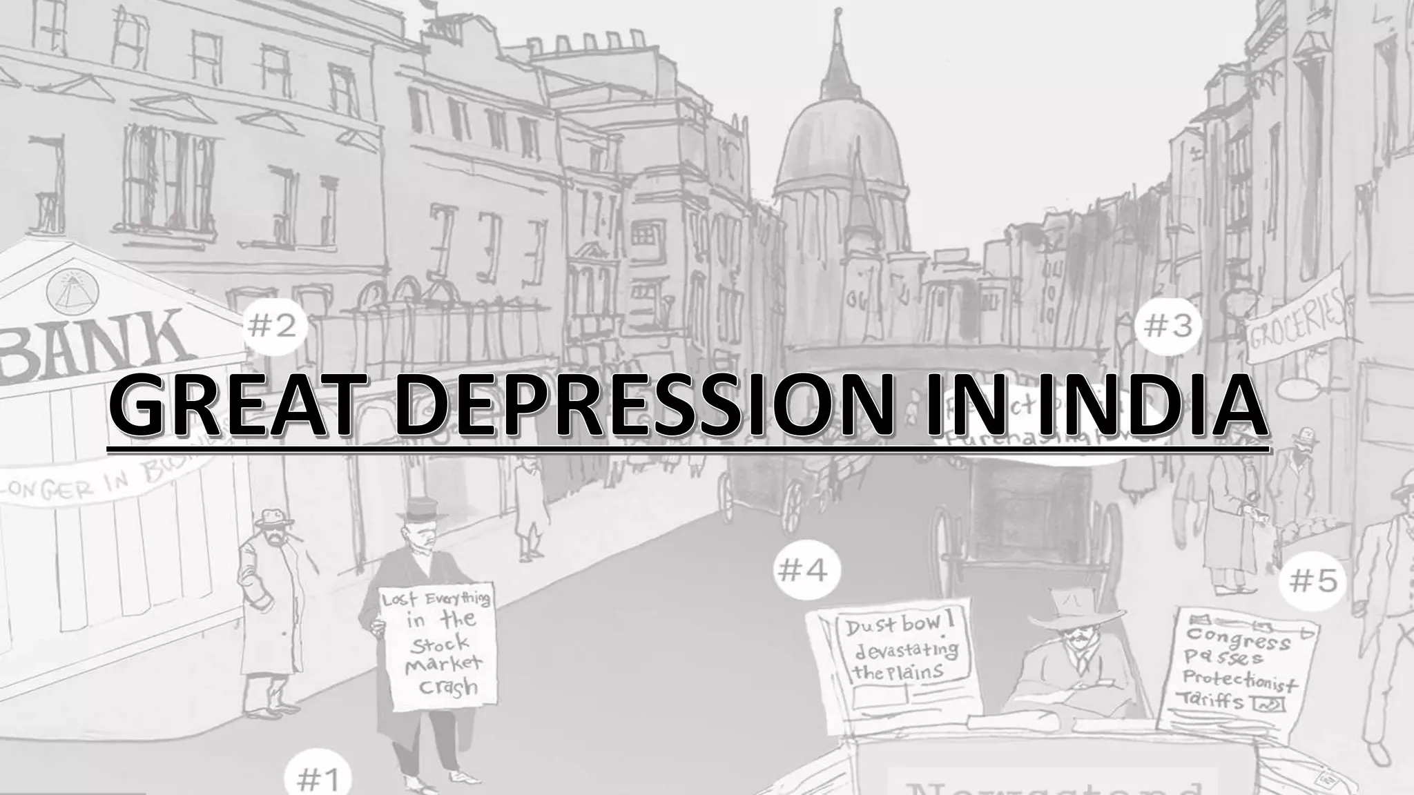 THE GREAT DEPRESSION OF 1929 | PPTX