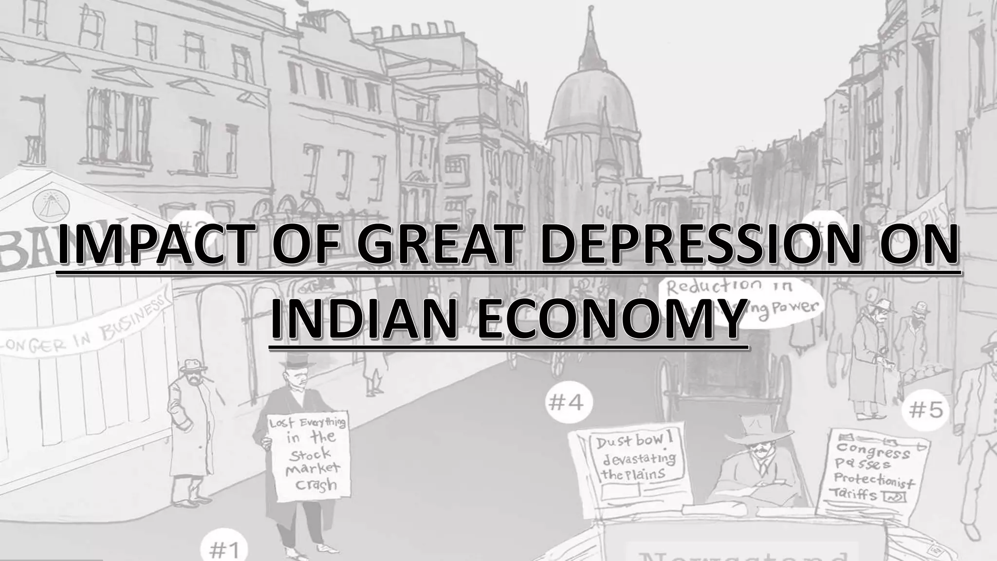 THE GREAT DEPRESSION OF 1929 | PPTX
