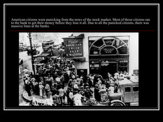The Great Depression Power Point | PPT