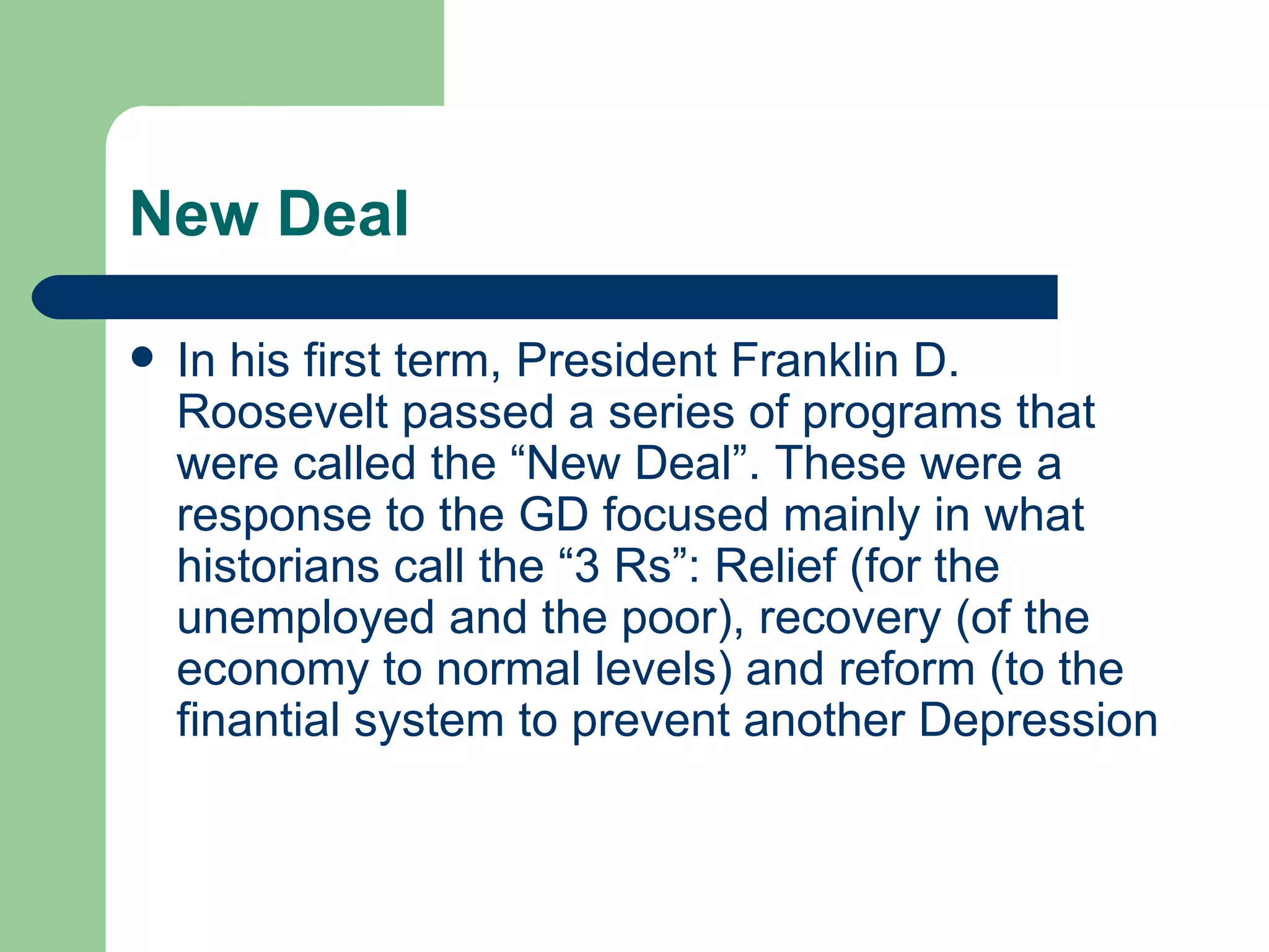 PPT - The Great Depression - IIA2 | PPT